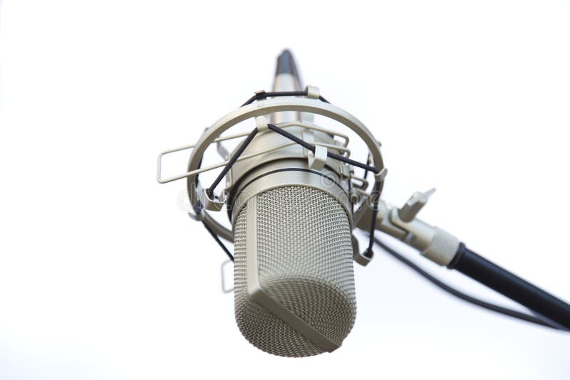 Microphone close stock image. Image of electronic, studio - 7849135