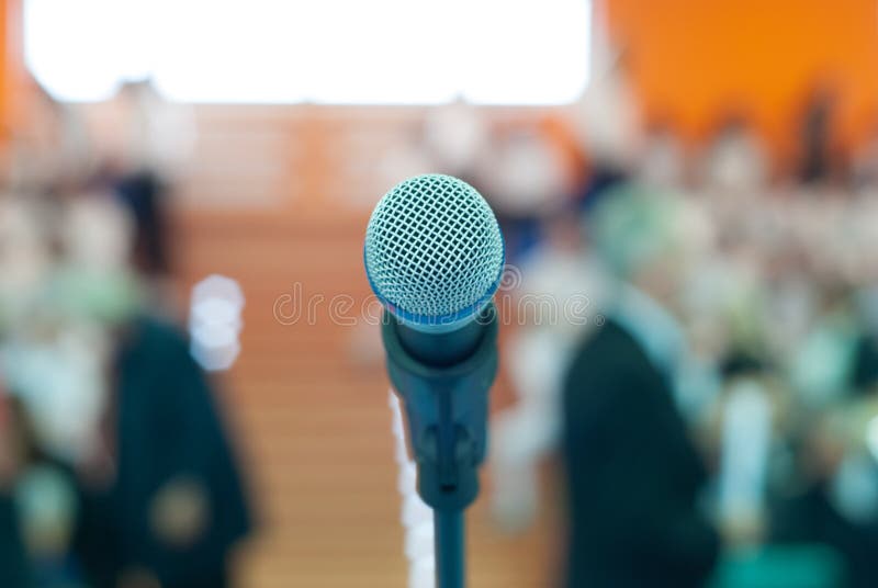 Microphone stock image. Image of light, mike, sound, stage - 53549429