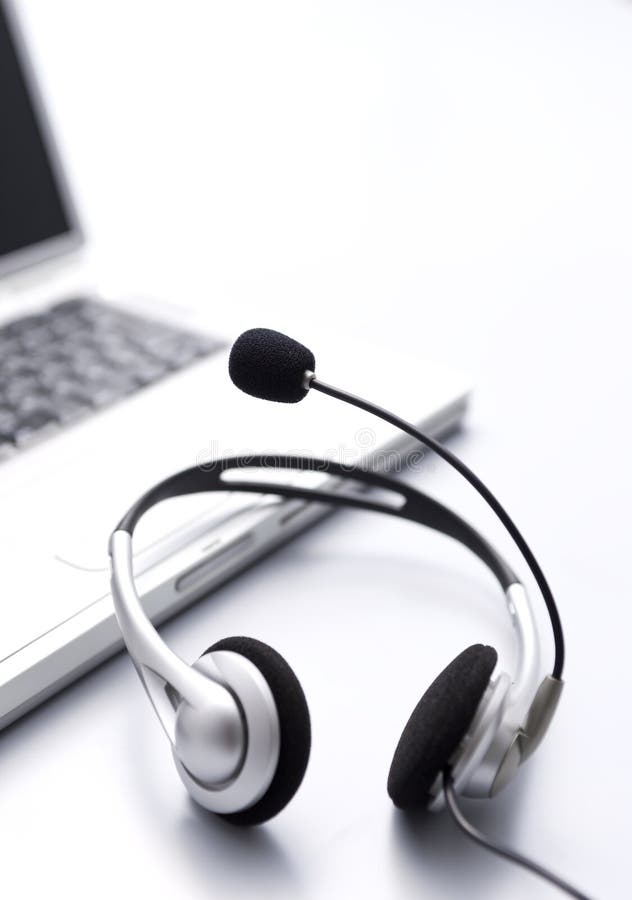 Microphone and computer stock photo. Image of monitor - 10913542