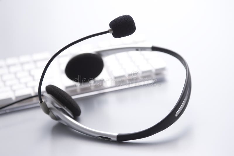 Microphone and computer stock photo. Image of computer - 10913546