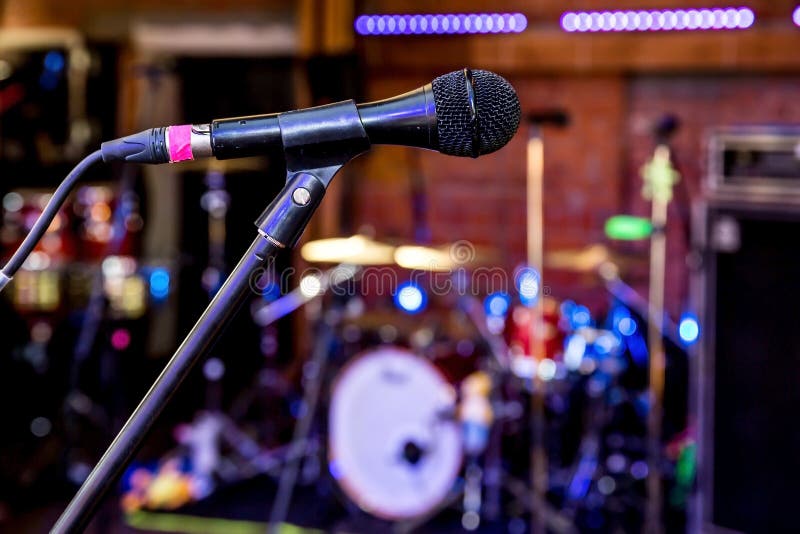 Rock concert stage stock image. Image of effects, recreation - 127279027