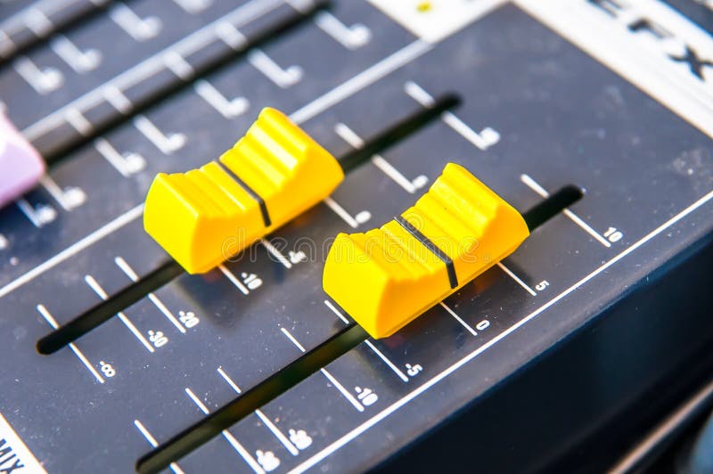 Microphone control panel stock photo. Image of communication - 30791734
