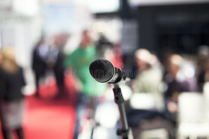 Microphone stock image. Image of recording, center, group - 30606587