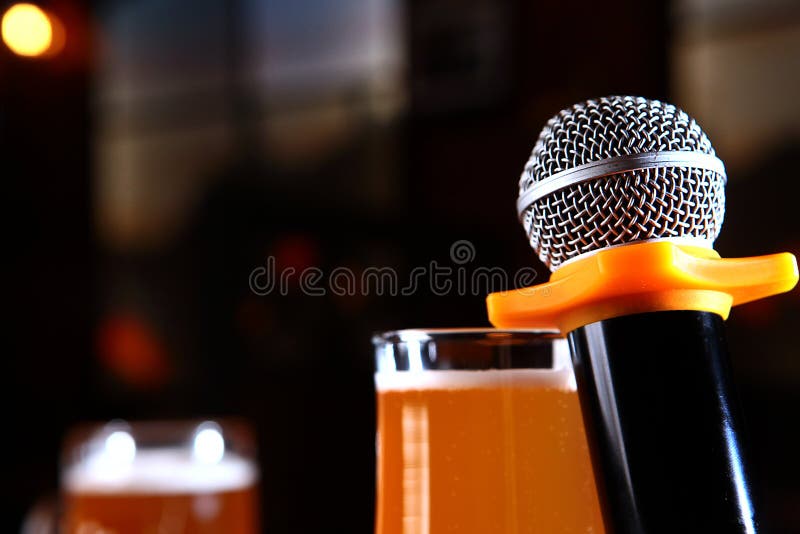 Light and Music Disco Ball on a Blue Background. a Rotating Disco Ball ...