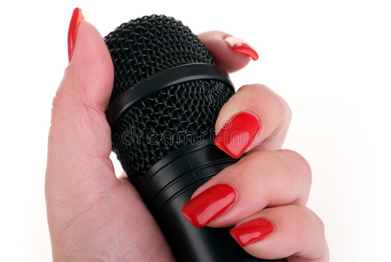 Studio Microphone stock image. Image of instrument, electronic - 13932677