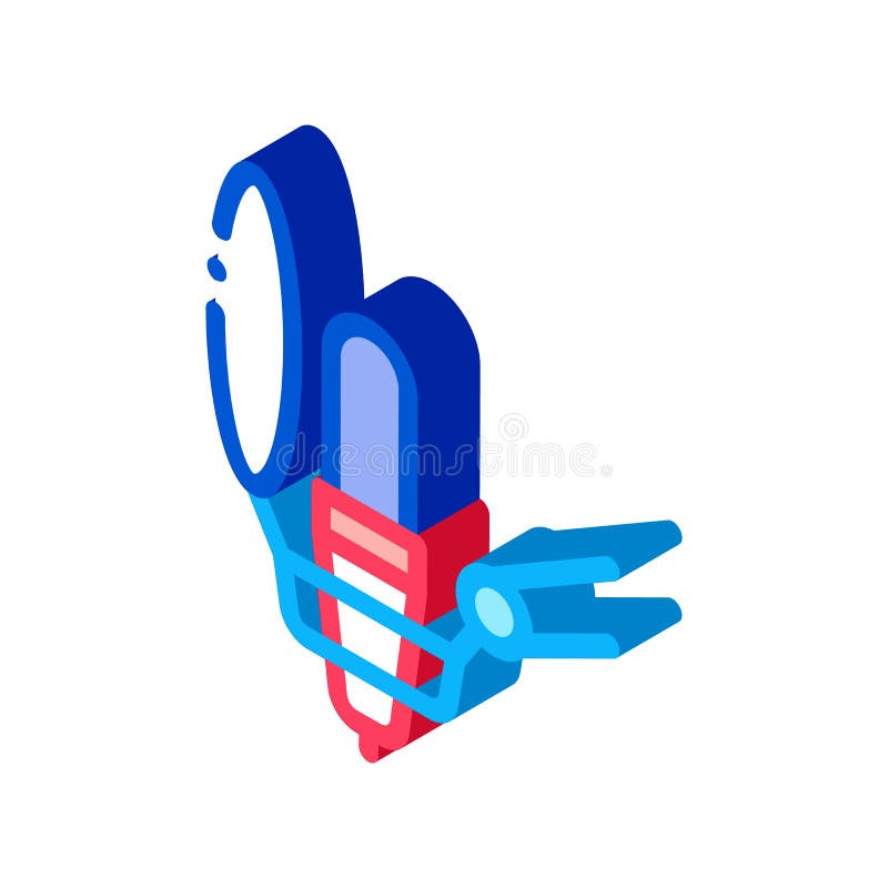 Microphone Host Device Isometric Icon Vector Illustration Stock Vector ...