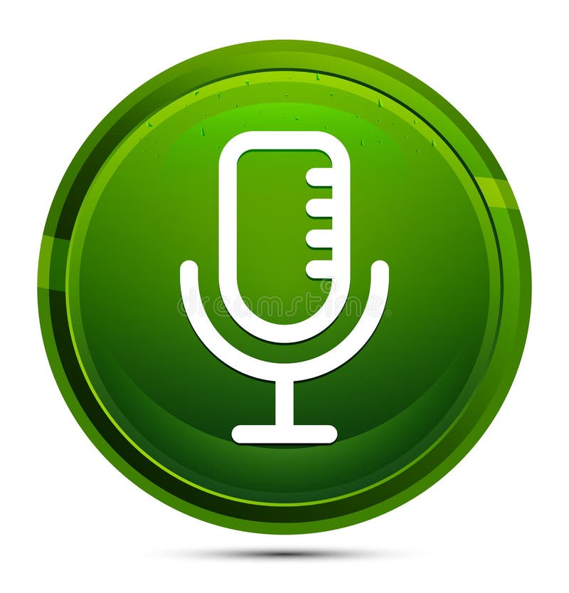 Microphone Green Stock Illustrations – 3,543 Microphone Green Stock ...