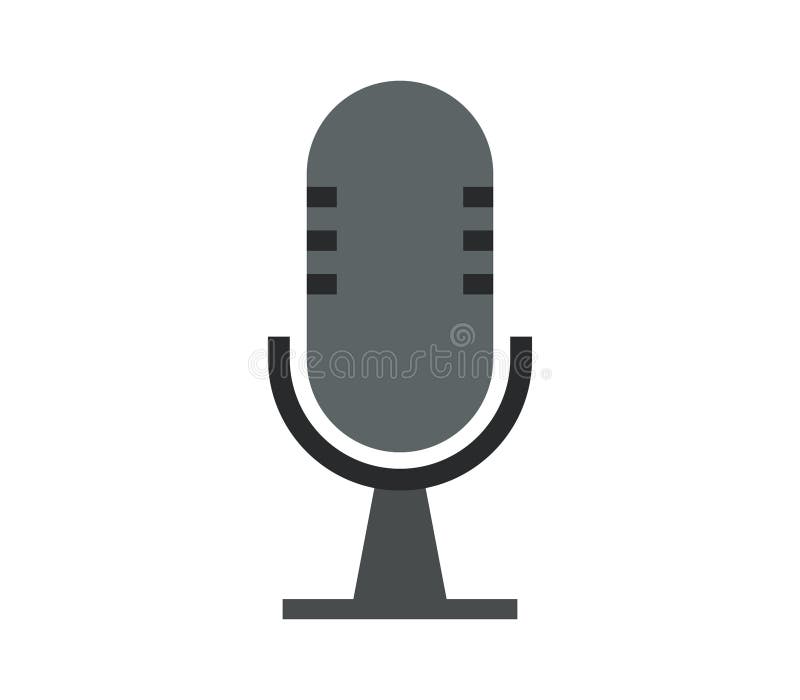 Microphone Illustrated Stock Illustrations – 375 Microphone Illustrated ...