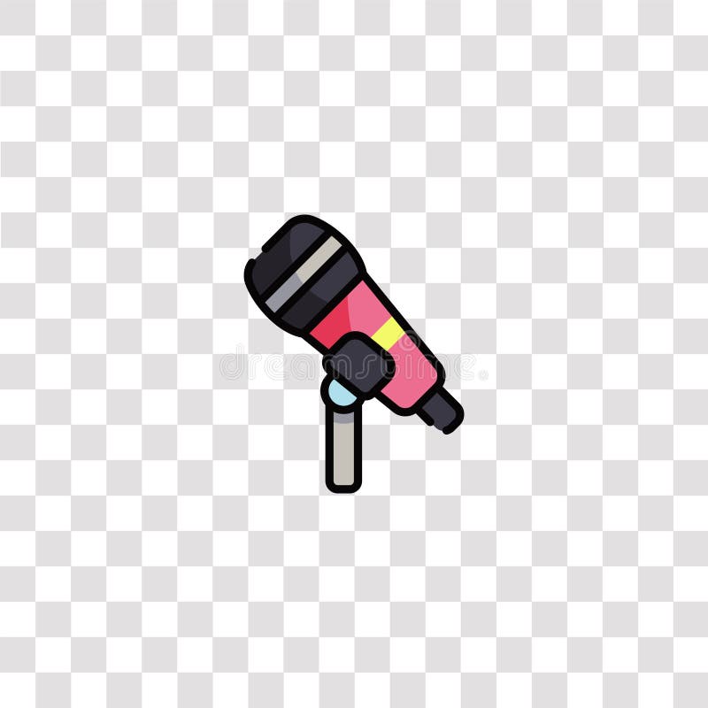 Microphone Icon Sign and Symbol. Microphone Color Icon for Website ...