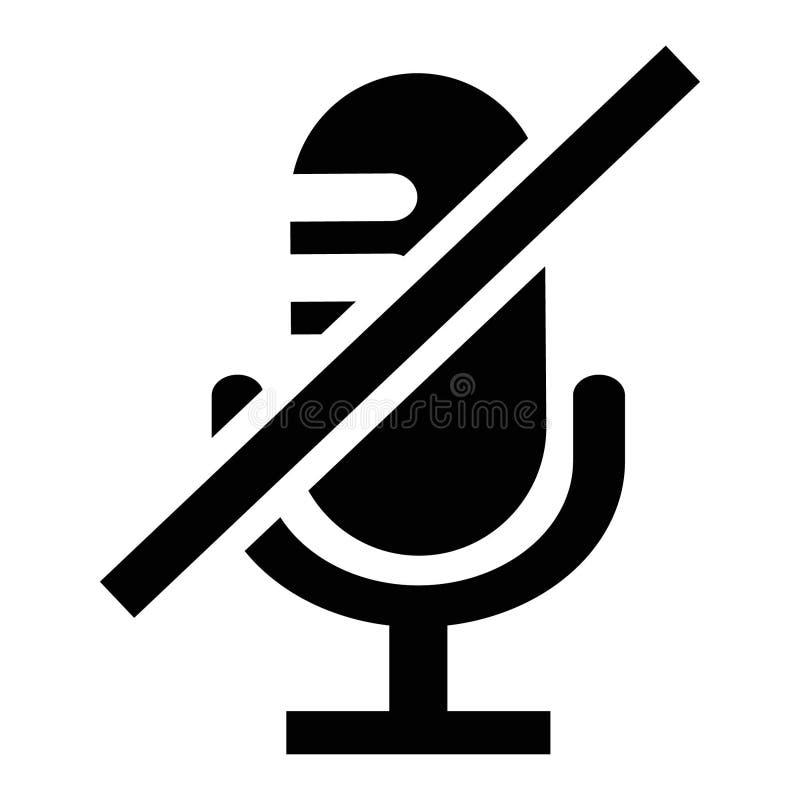Microphone Icon. Vector Recorder Symbol. Microphone Shape Stock Vector ...