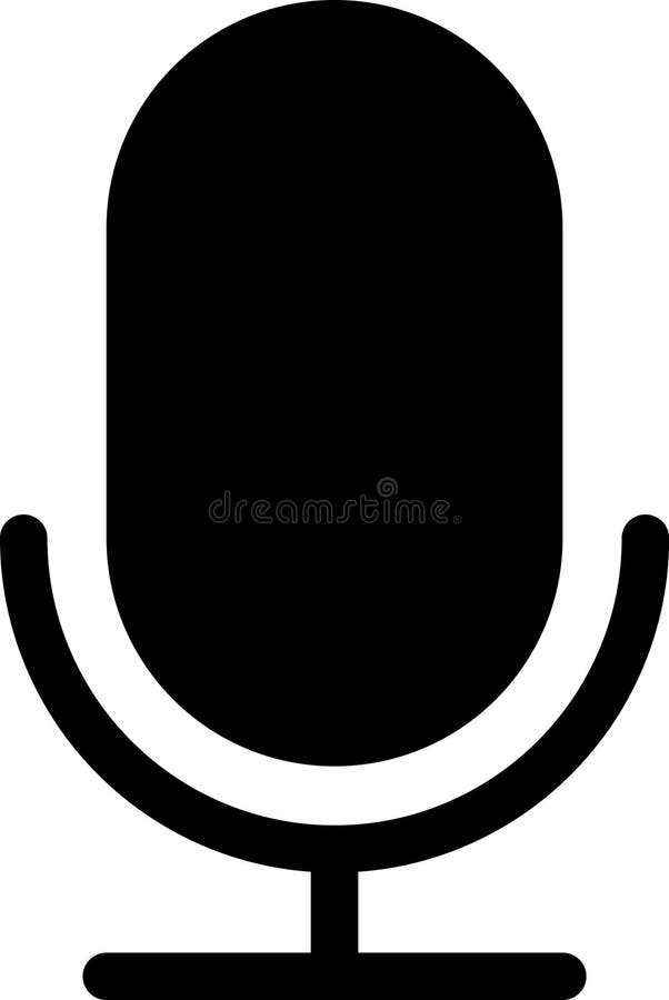 Microphone Icons Set. Podcast Microphone. Karaoke Mic Web and Mobile ...