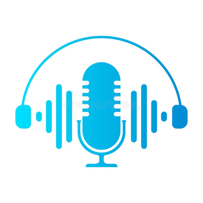 Microphone Icons on White Background. Vector Illustration Stock Vector ...