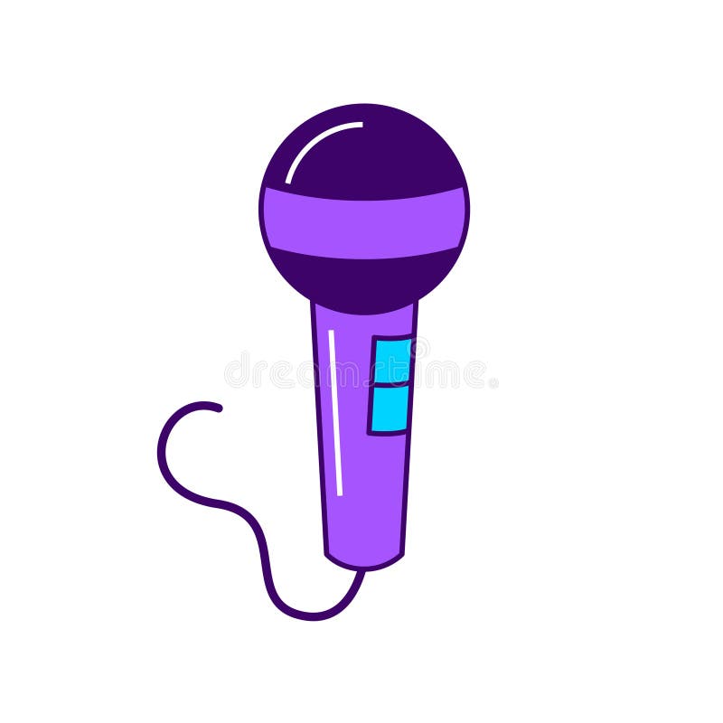 Purple Microphone Stock Illustrations – 3,013 Purple Microphone Stock ...