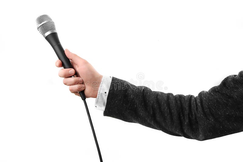 Microphone stock image. Image of recording, poll, language - 69318411