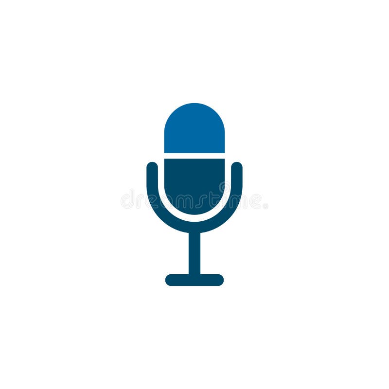 Microphone Mic Icon Logo Design Vector Illustration Template Stock ...