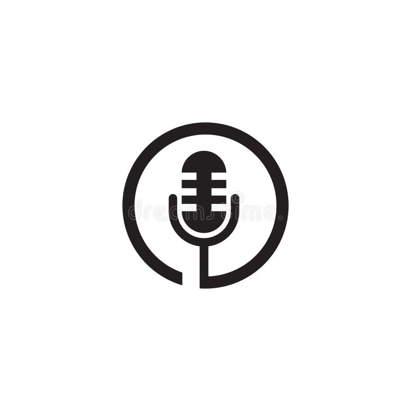 Microphone Mic Icon Logo Design Vector Illustration Template Stock ...