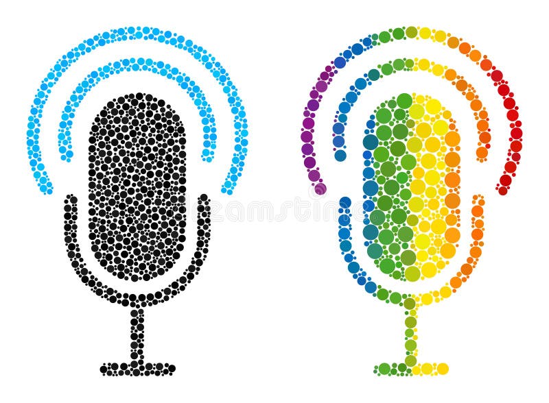 Microphone Mosaic Stock Illustrations – 759 Microphone Mosaic Stock ...