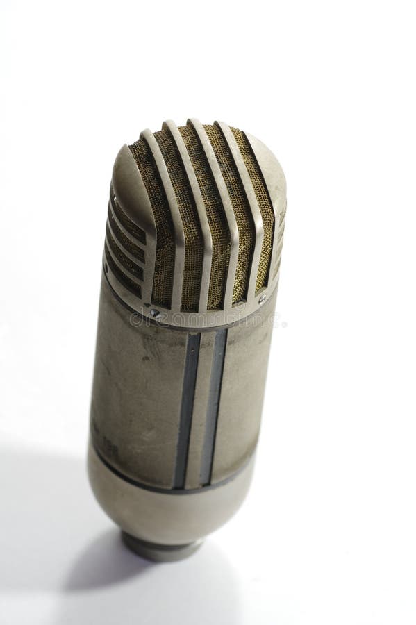Microphone old stock photo. Image of instrument, rust - 49525064