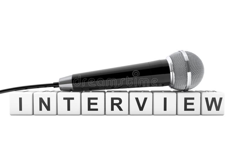 Microphone Interview Stock Illustrations – 39,214 Microphone Interview ...