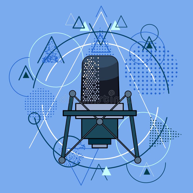Microphone Triangle Stock Illustrations – 960 Microphone Triangle Stock ...