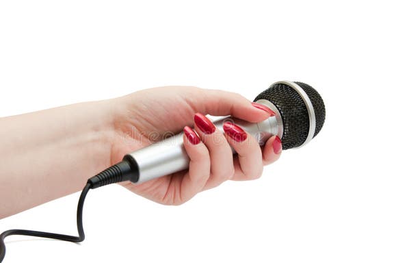 784 Female Silver Microphone Stock Photos - Free & Royalty-Free Stock ...