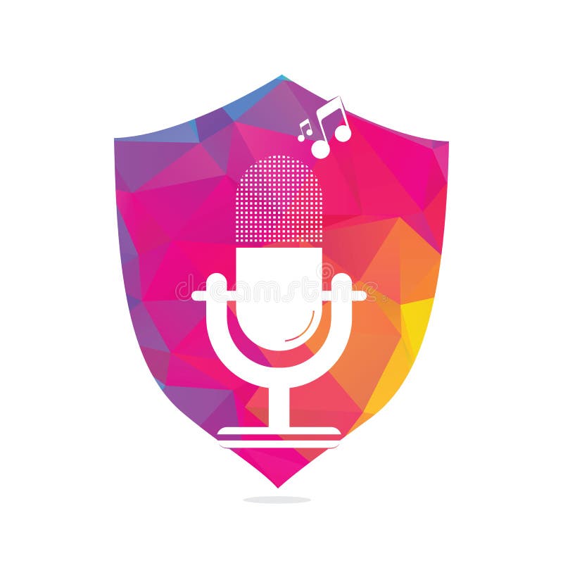 Podcast Shield Stock Illustrations – 190 Podcast Shield Stock ...