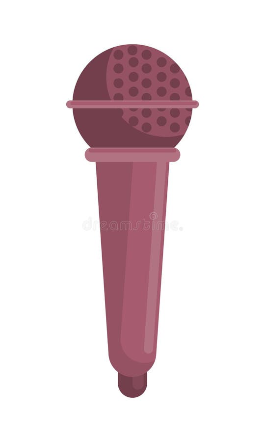 Microphone Pop Art Style Icon Stock Vector - Illustration of rock ...