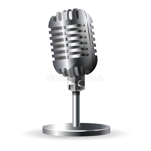 Microphone posters vector stock vector. Illustration of entertainment ...