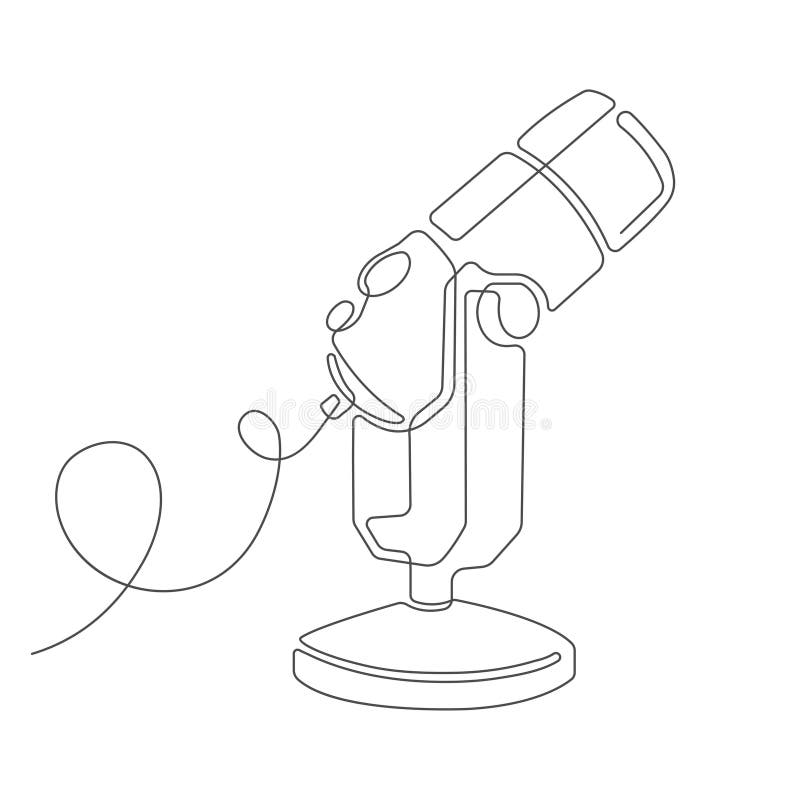 One Line Drawing Public Speaking Stock Illustrations – 36 One Line ...