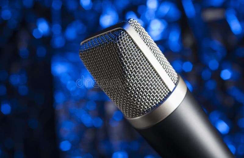 Silver-colored Microphone Picture. Image: 109908833