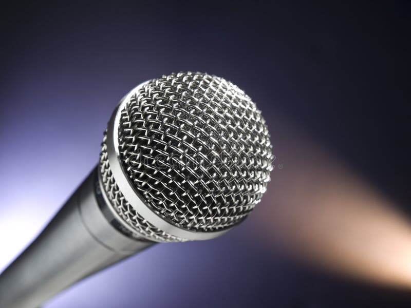 Microphone stock photo. Image of seat, studio, entertainment - 24240496