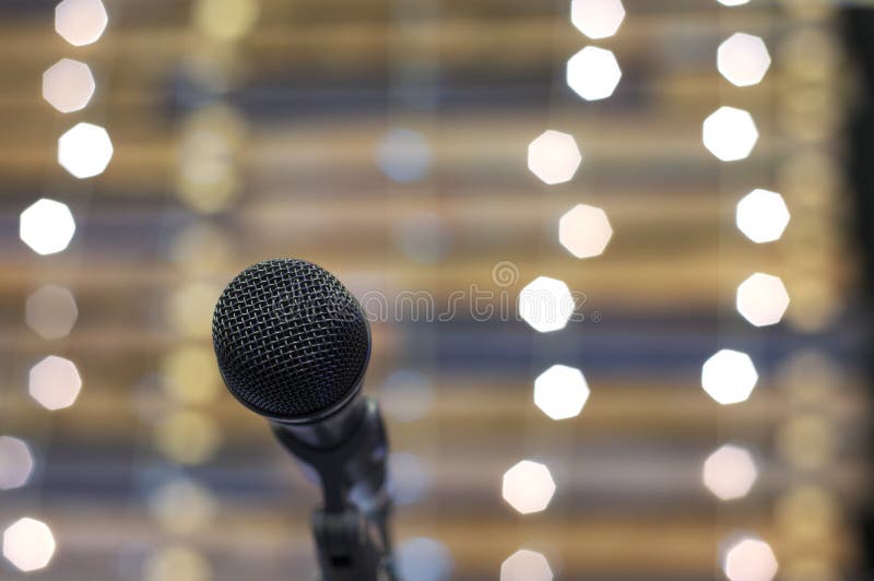 Church Microphone stock photo. Image of chapel, motivational - 9582164