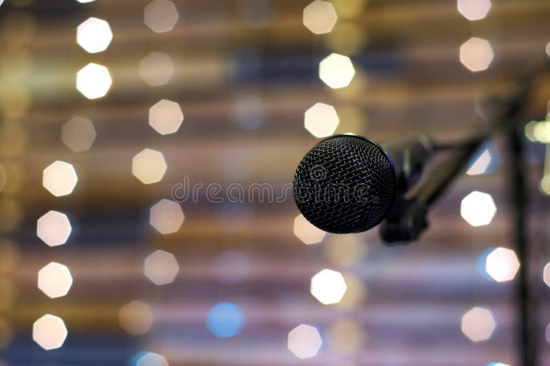 Church Microphone stock photo. Image of chapel, motivational - 9582164