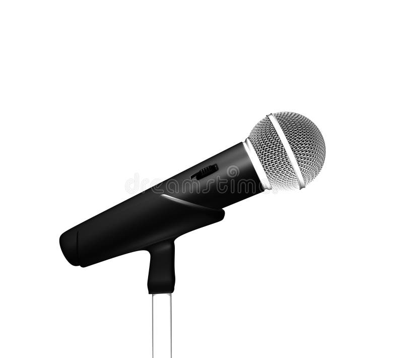 Microphone Side View Stock Illustrations – 175 Microphone Side View ...