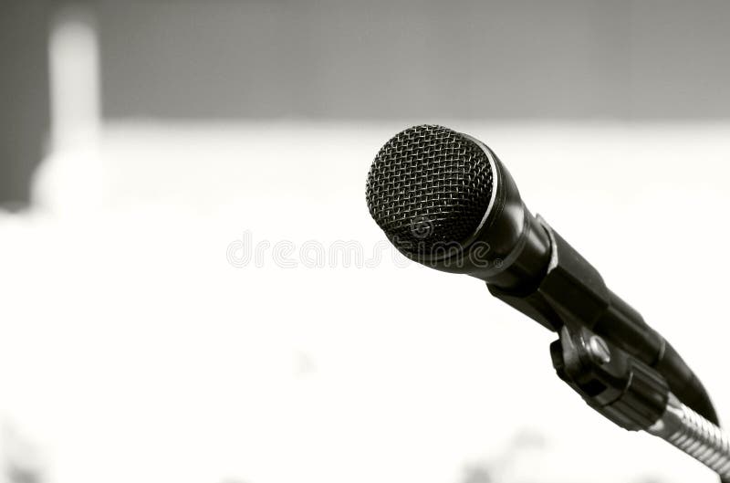 Microphone stock image. Image of news, communication - 31019573