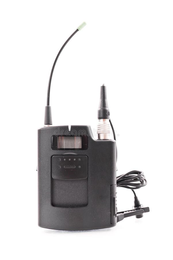 Microphone Transmitter stock photo. Image of transmitter - 25123976