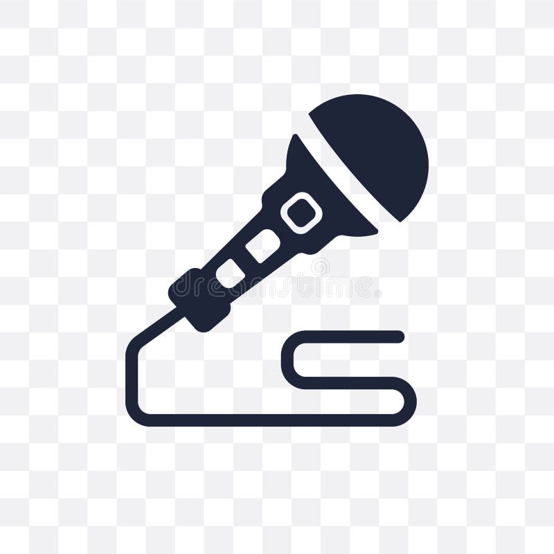 Microphone Transparent Icon. Microphone Symbol Design from Elect Stock ...