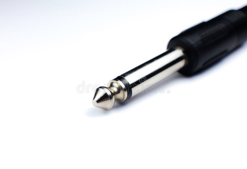 Microphone TRS Jack, Audio Connector Being Plugged into Socket on Audio ...