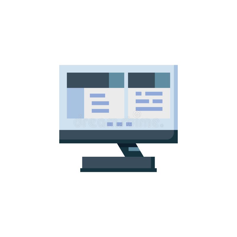 Microphone Vector Icon. Computer Component Icon Flat Style. Perfect Use ...