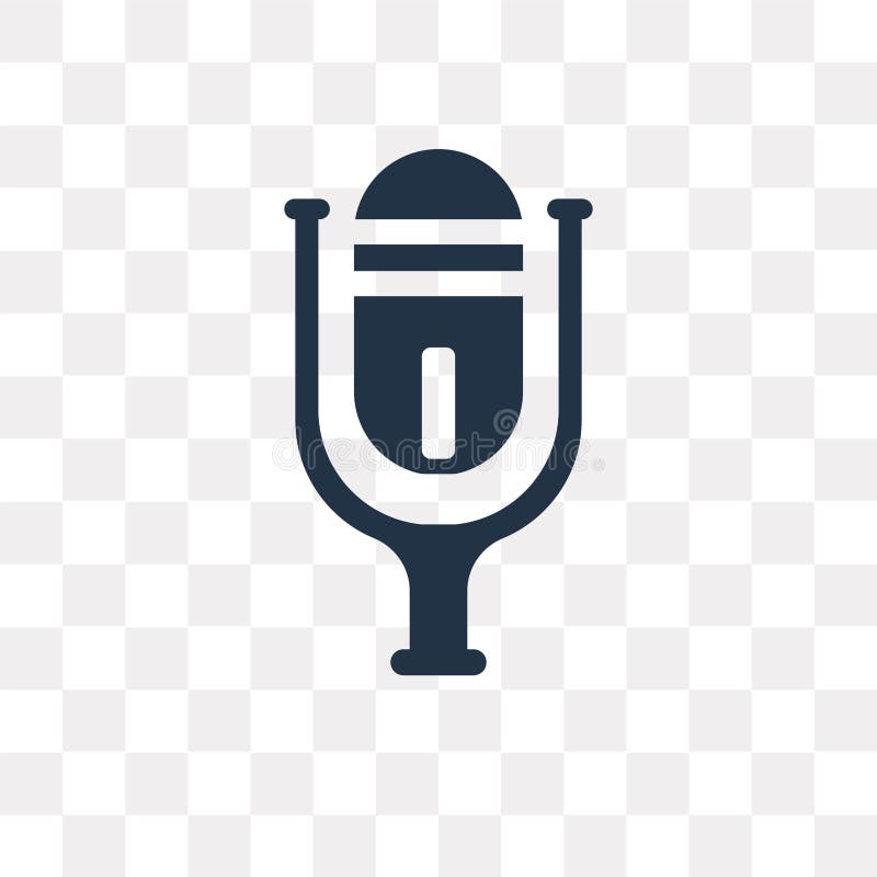 Microphone Vector Icon Isolated on Transparent Background, Micro Stock ...