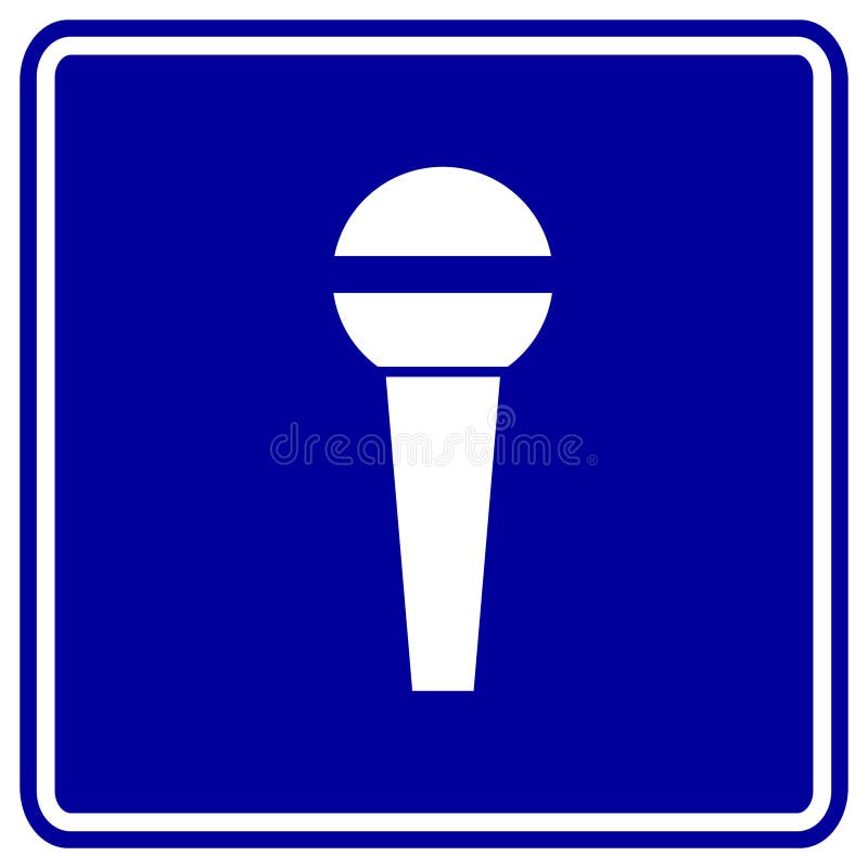 Microphone Vector Illustration Stock Vector - Illustration of vector ...