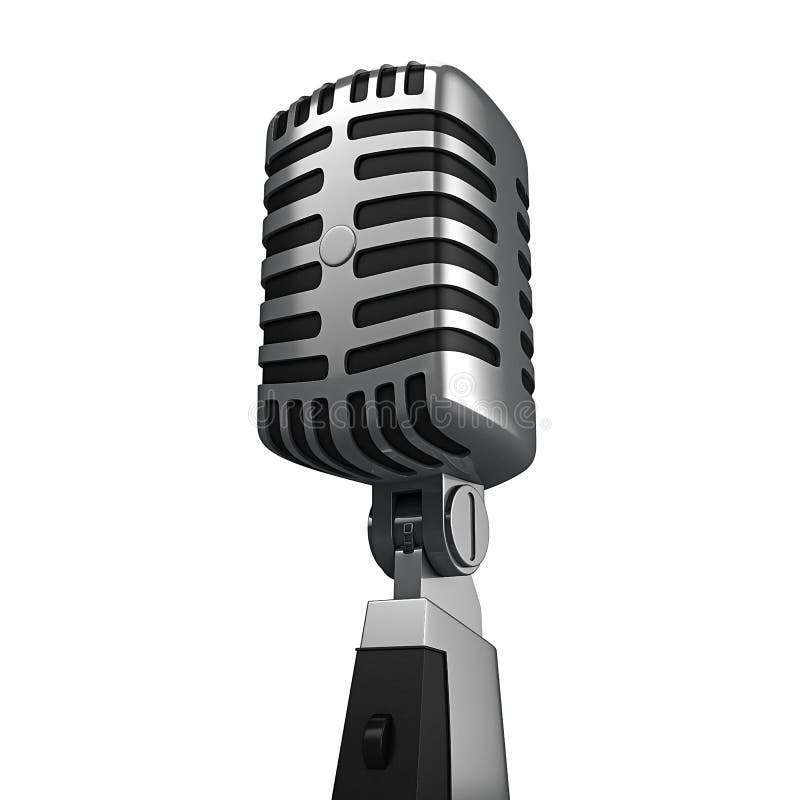 Abstract detailed mic icon stock vector. Illustration of microphone ...