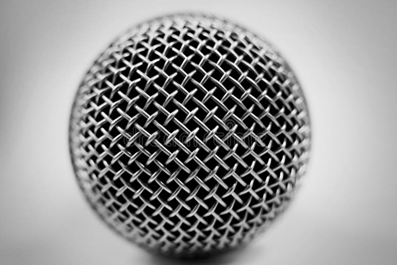 Microphone On A White Background Picture. Image: 5058499
