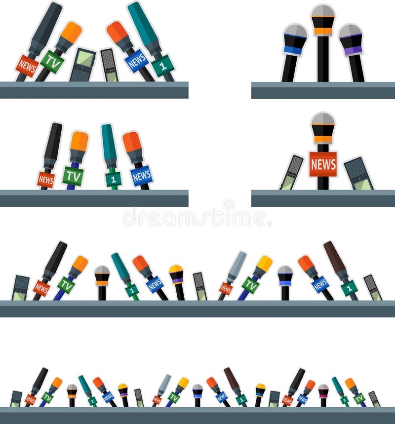 Border Microphones Stock Illustrations – 22 Border Microphones Stock ...