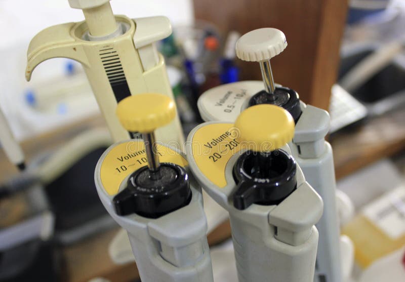 Micropipetas stock photo. Image of biology, studies, science - 53185212