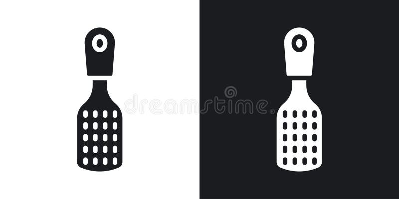 Microplane Grater Icon Vector Stock Vector - Illustration of handheld ...