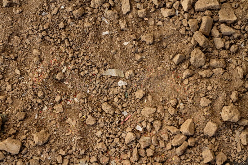 Microplastic Mixed in the Soil Stock Photo - Image of impact, soil ...