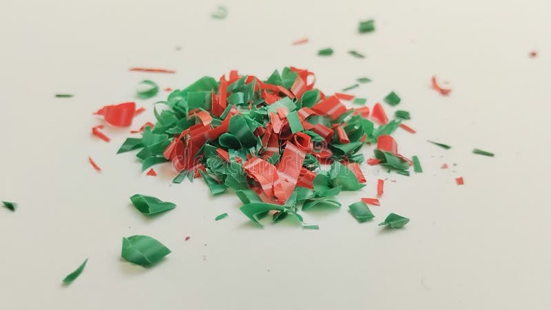 Microplastic Particles on White Background Stock Footage - Video of ...