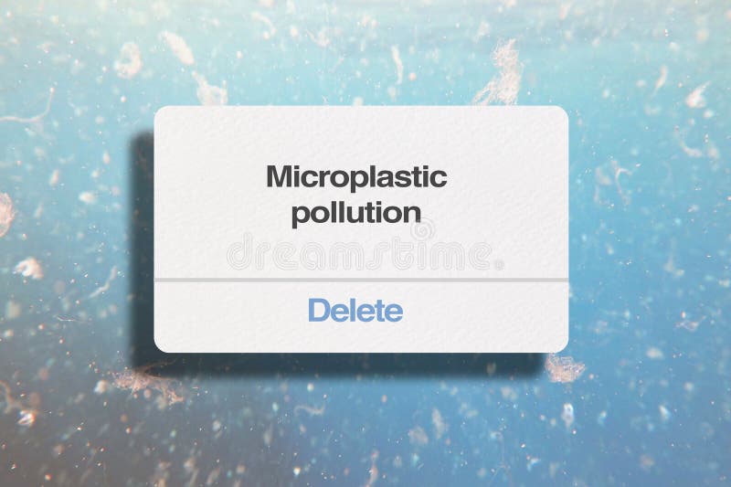 Microplastic Pollution in the Ocean, with Fish Swimming among Plastic ... Microplastic Pollution in the Ocean, with Fish Swimming among Plastic ...