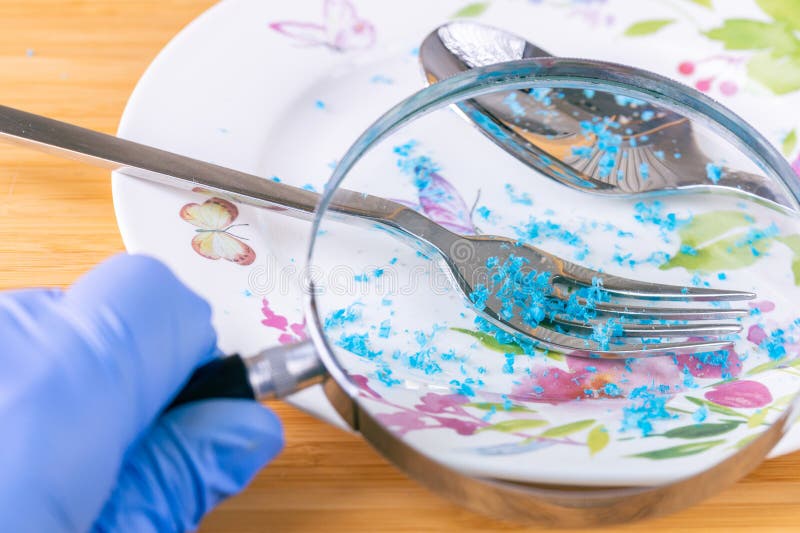 Microplastic Problem, Plastic Particles in Food, Air and Water, Concept ...